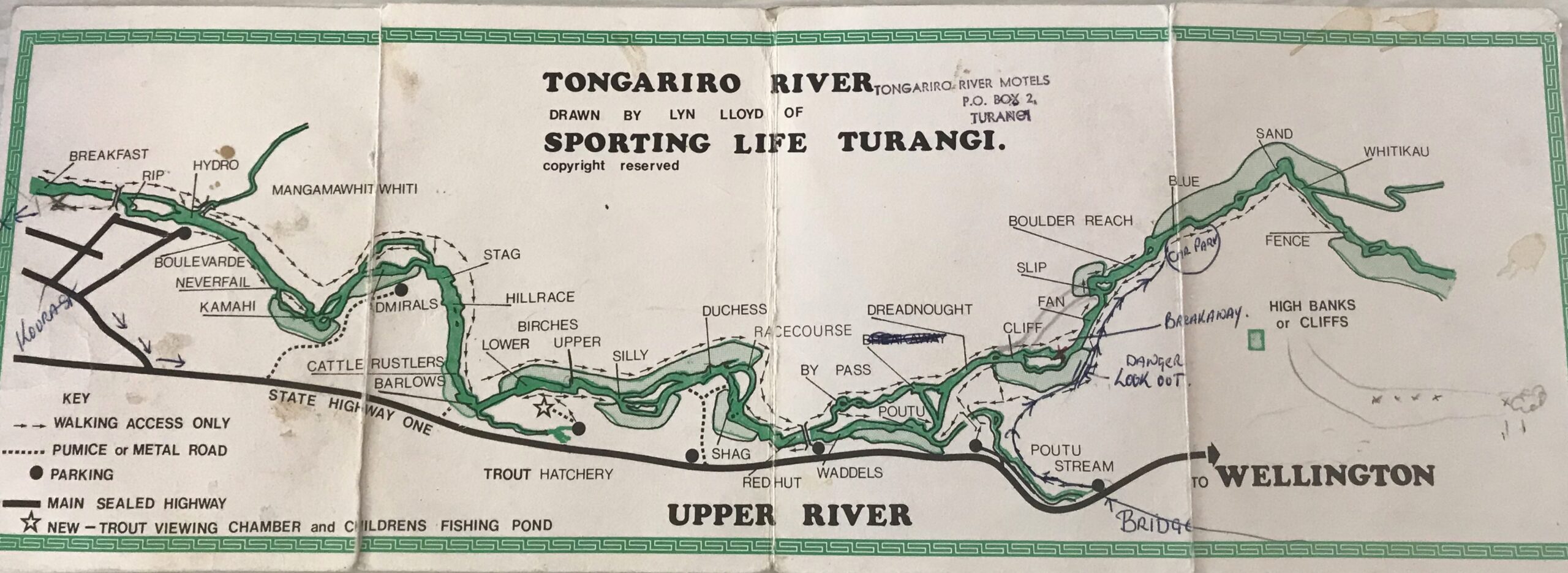 Tongariro River Pools – Tongariro River Motel
